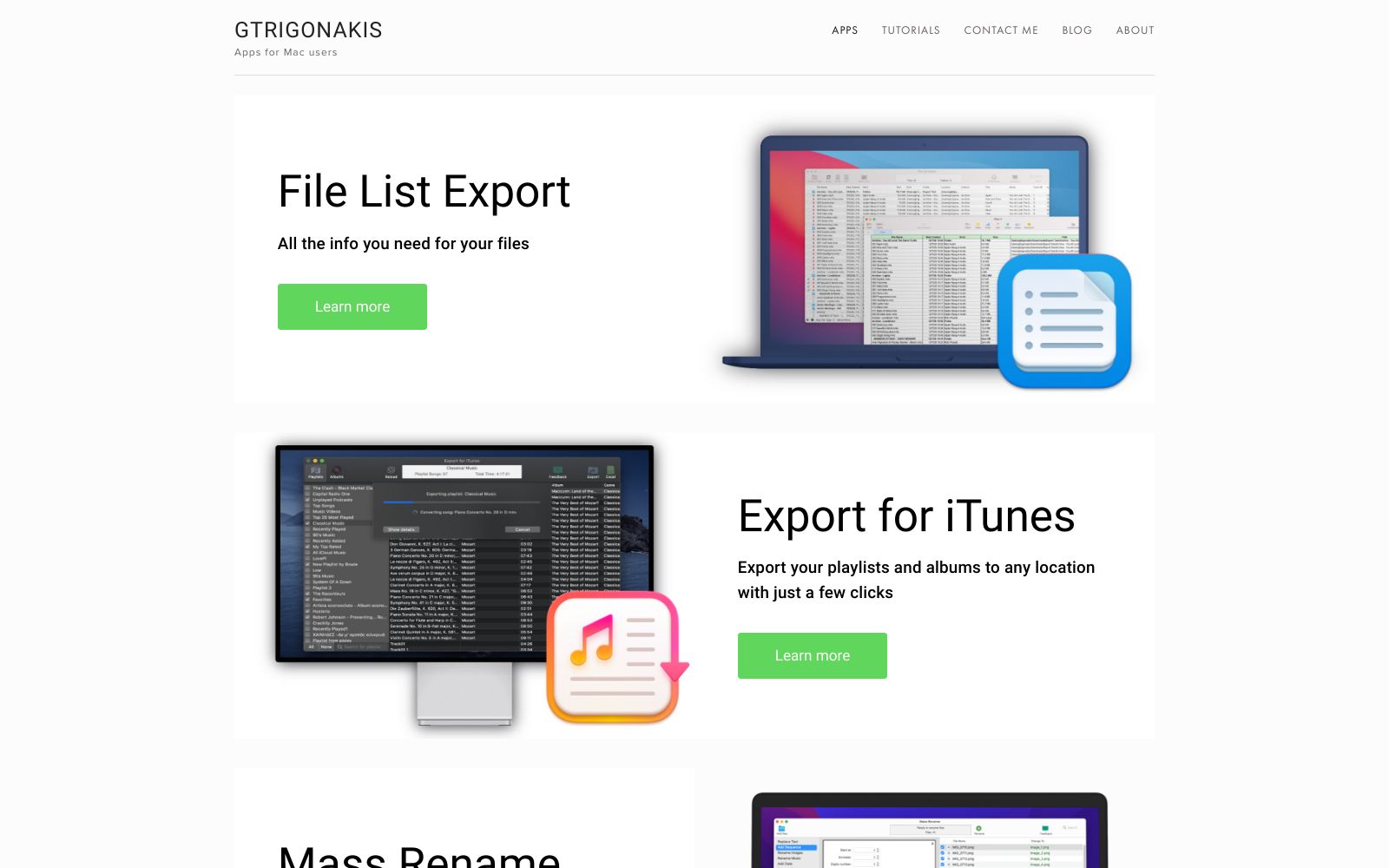 AI Landing Page Feedback for gtrigonakis.com